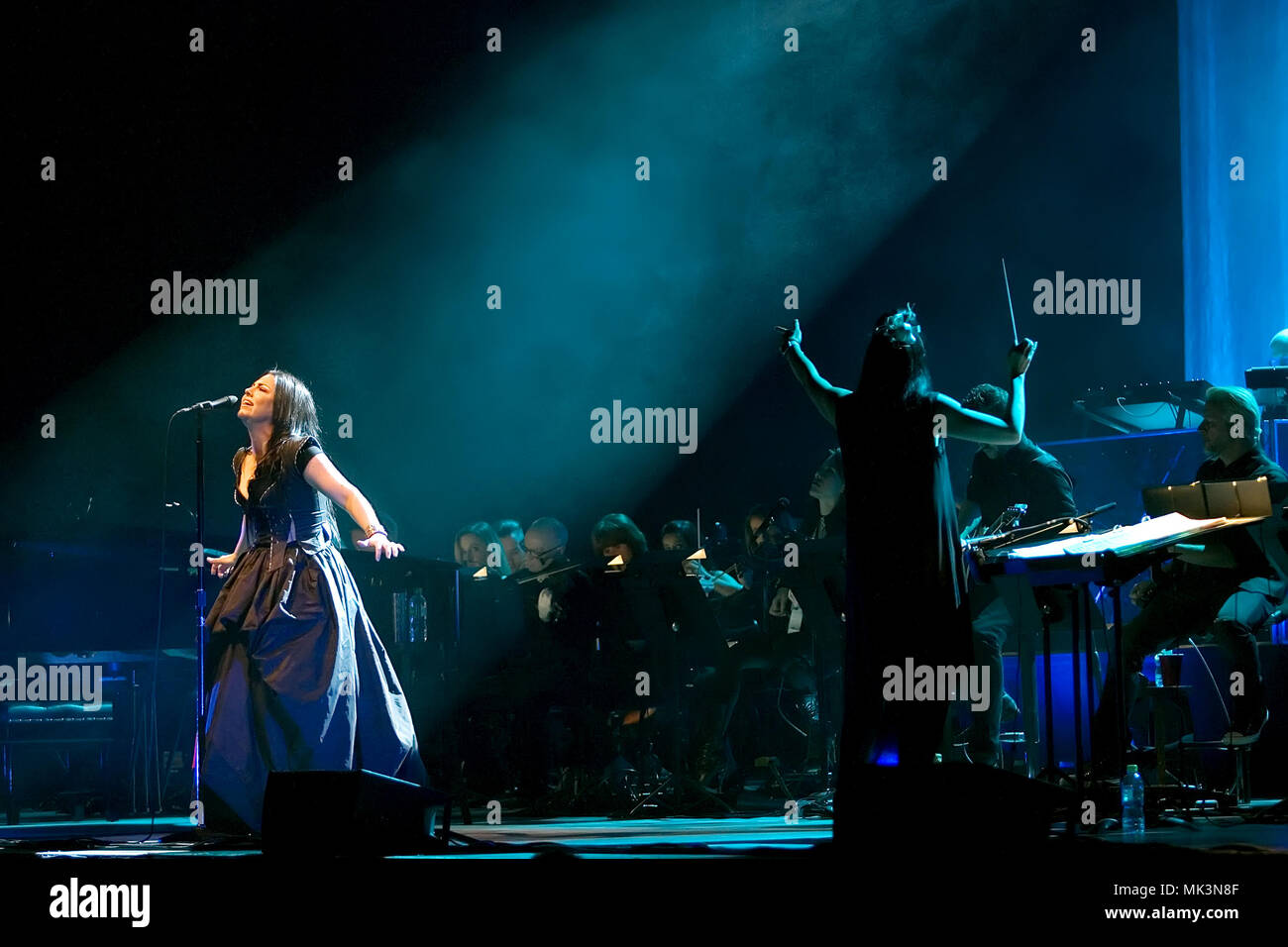 Evanescence perform at the SEC Armadillo Featuring: Evanescence Where ...