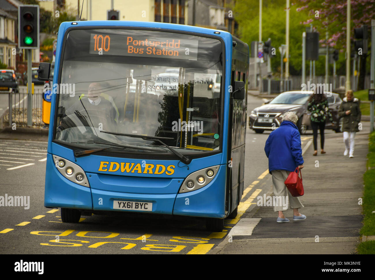 Blue bus livery hi-res stock photography and images - Alamy