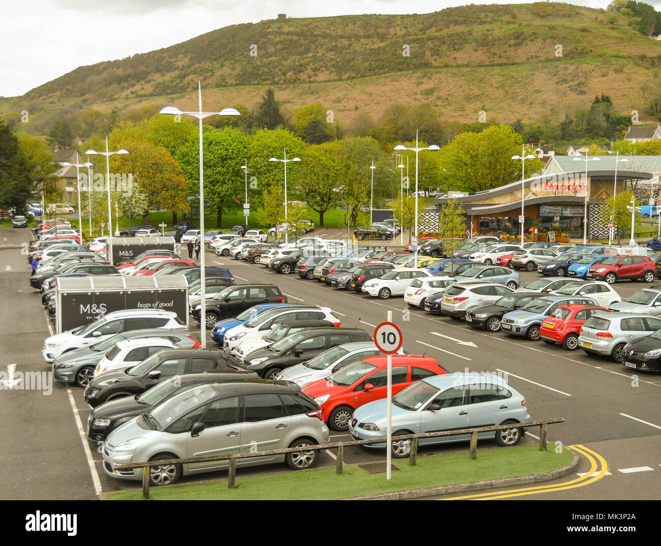 Car park bays hi-res stock photography and images - Alamy