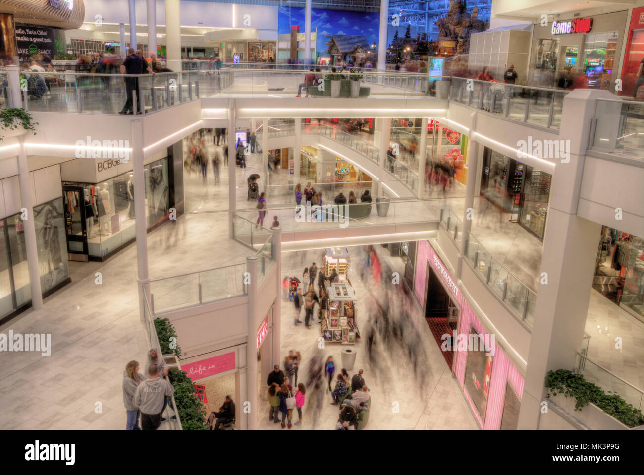 The Mall of America is a Major Shopping Center in The Twin Cities of ...
