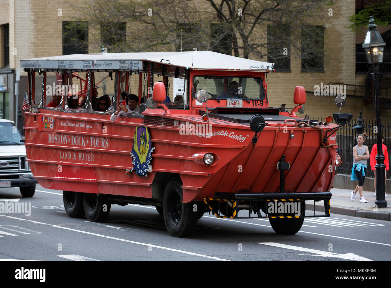 Duck Tour Boat Boston Massachusetts Stock Photo - Alamy