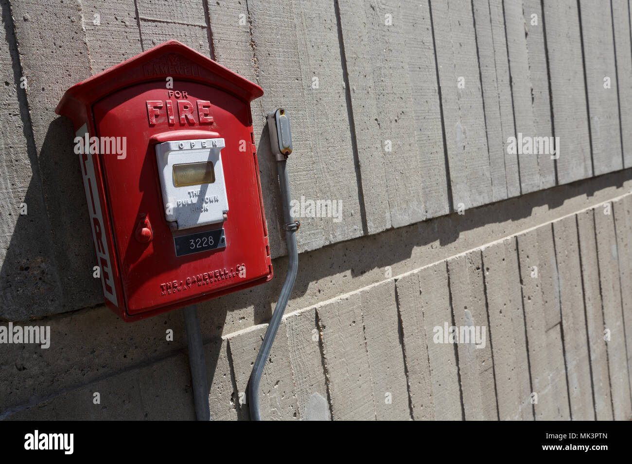 fire call box Stock Photo - Alamy