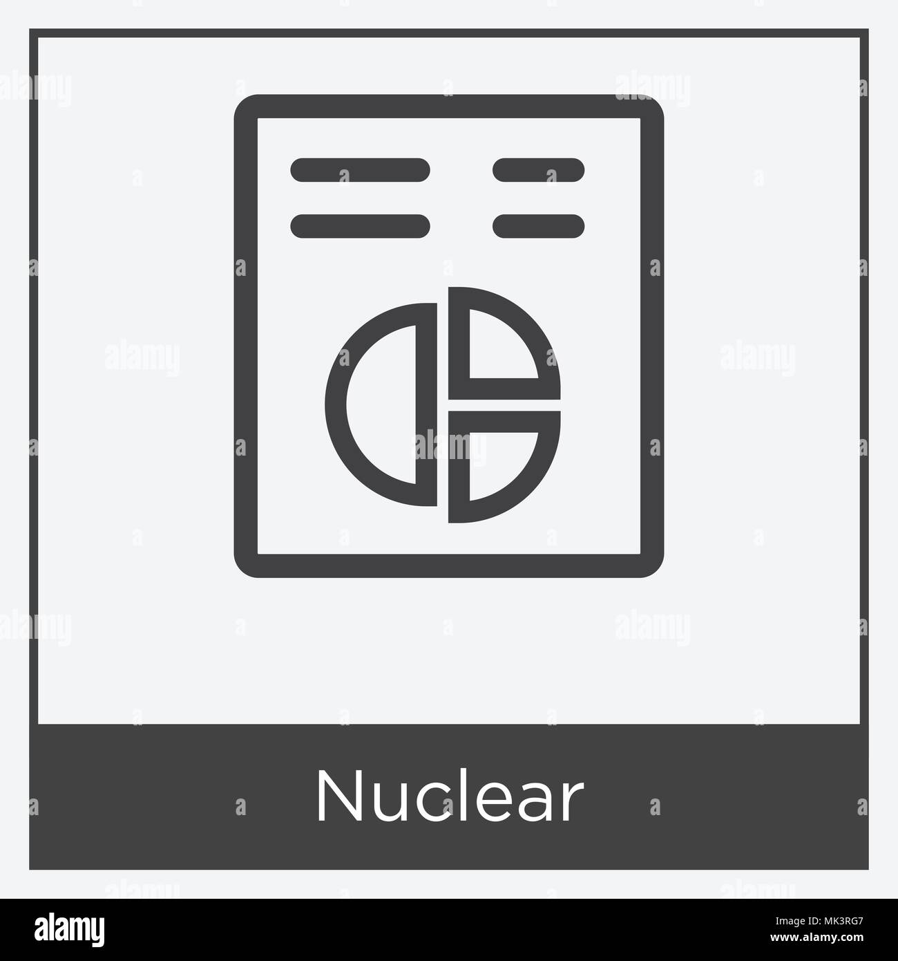 Nuclear radioactive core Stock Vector Images - Alamy