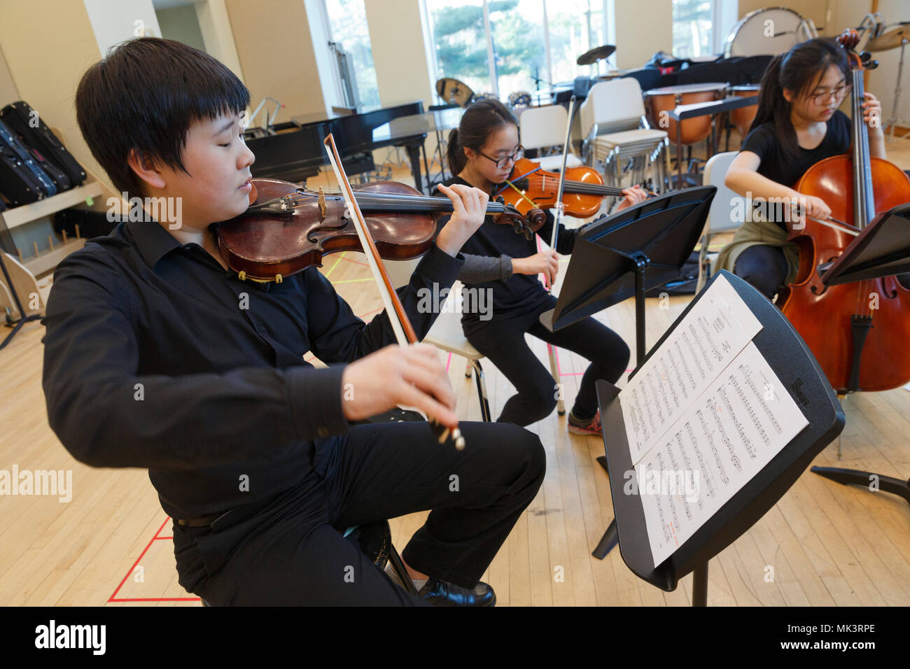 Rehearsal student hi-res stock photography and images - Alamy