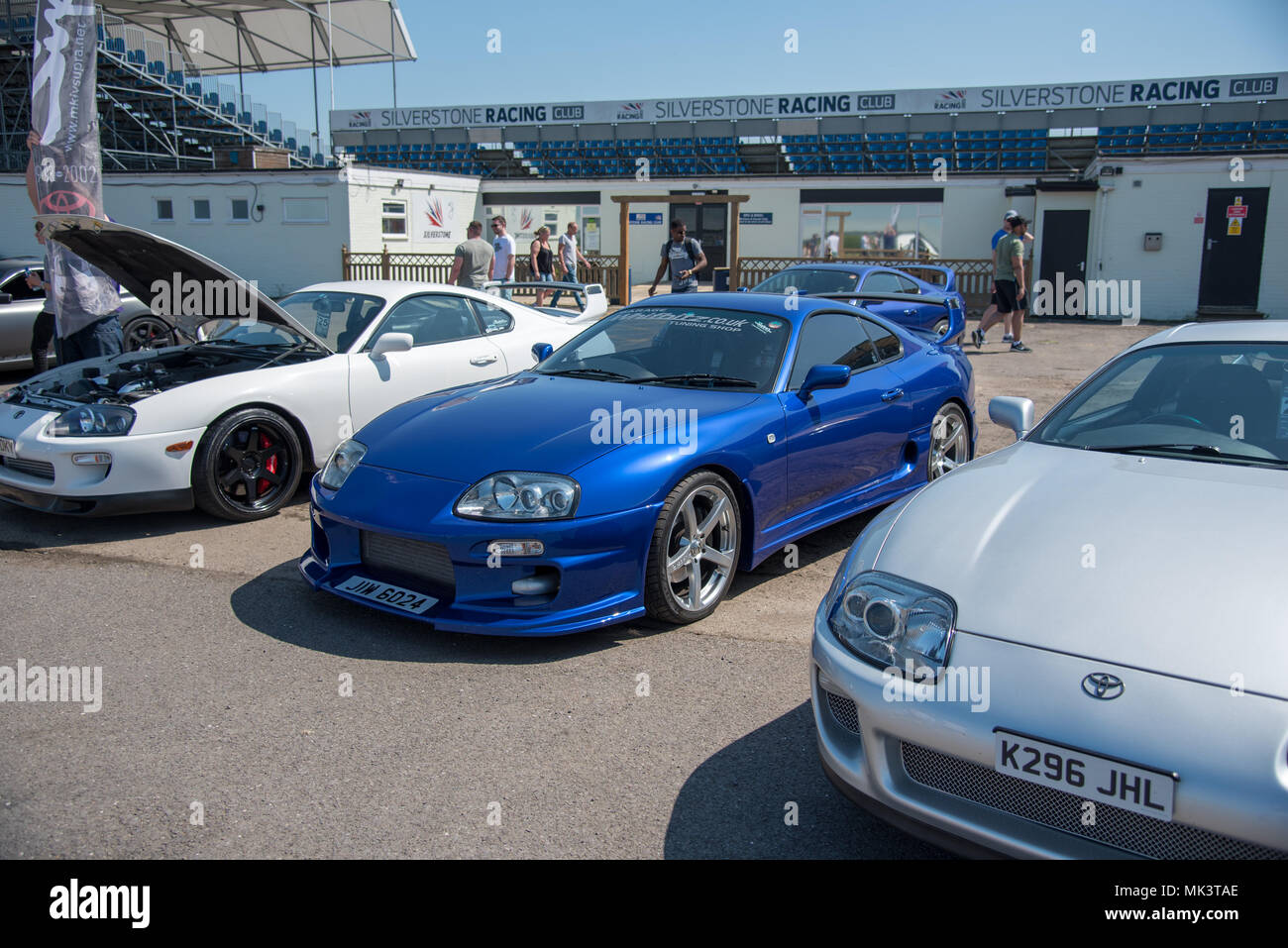 Toyota Supra 2002 Blue