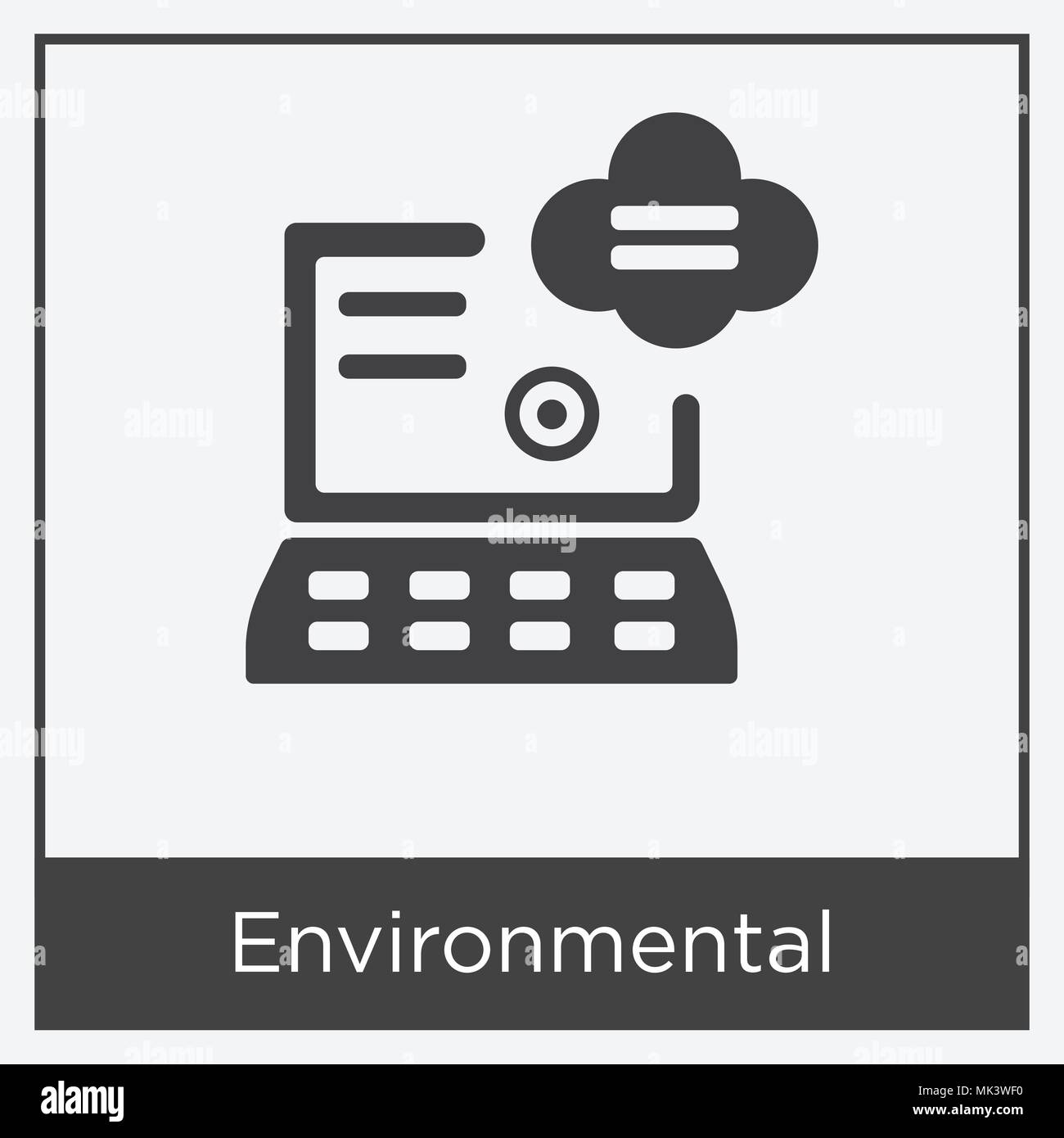 Flower filled border Stock Vector Images - Alamy