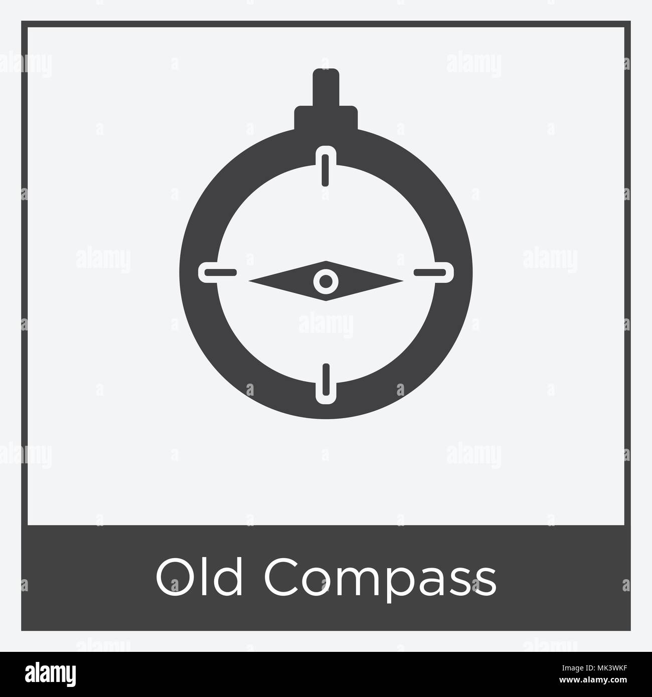 Orienteering compass png Stock Vector Images - Alamy