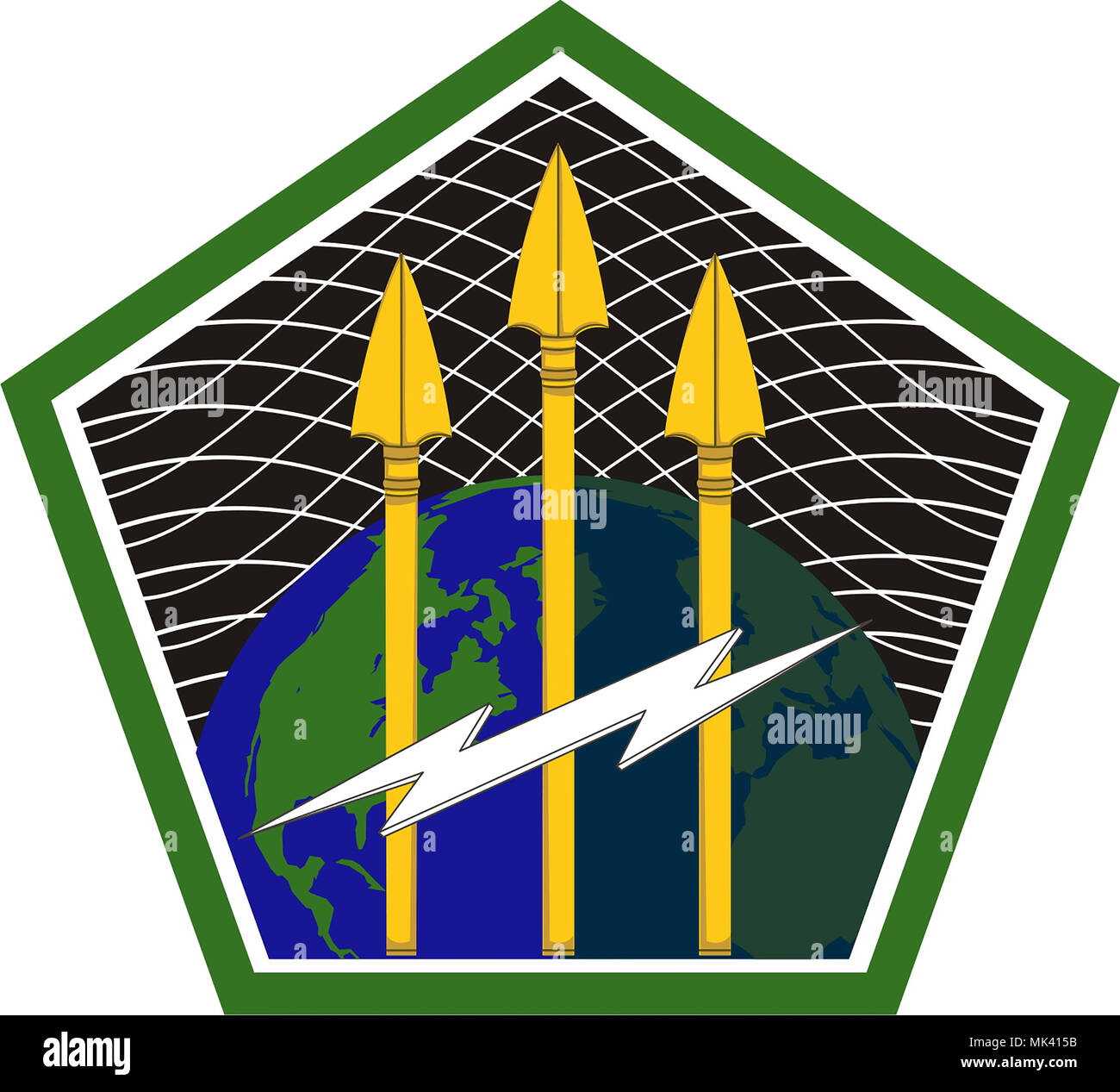 U.S. Army Cyber Command shoulder sleeve insignia Stock Photo - Alamy