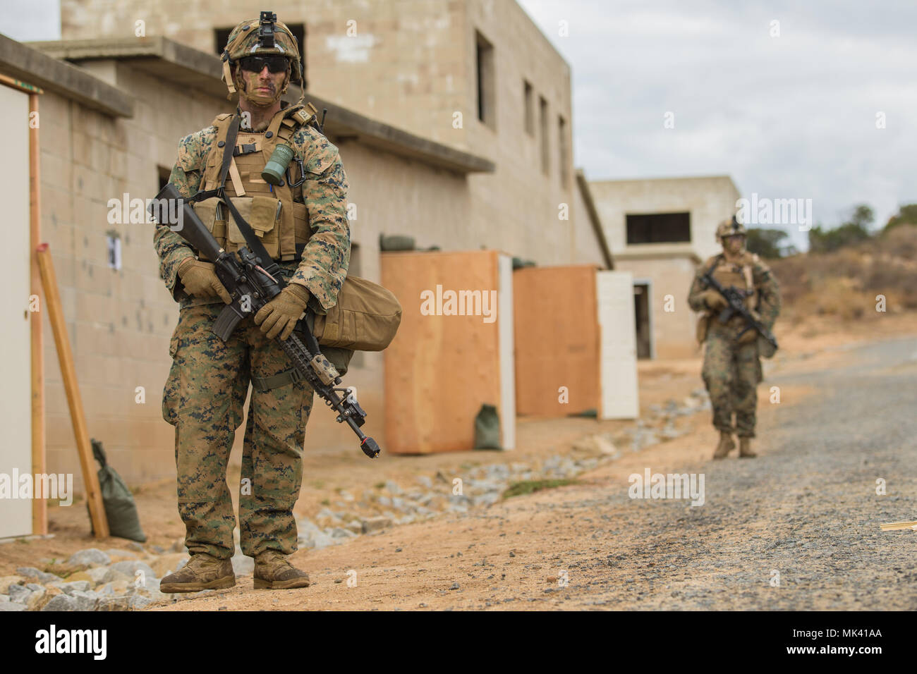 U.S. Marine Corps Lance Cpl. Nathan Long, 7th Engineer Support ...