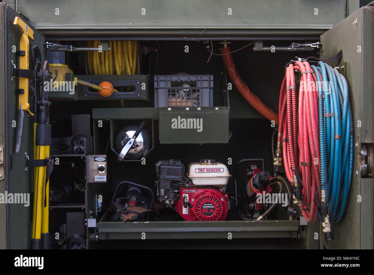 VEGA BAJA, Puerto Rico-- Pictured is one of many bays on a M1142 ...
