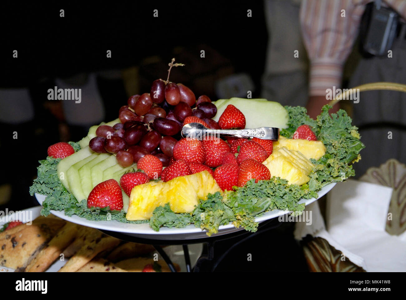 plate of fruit Stock Photo - Alamy