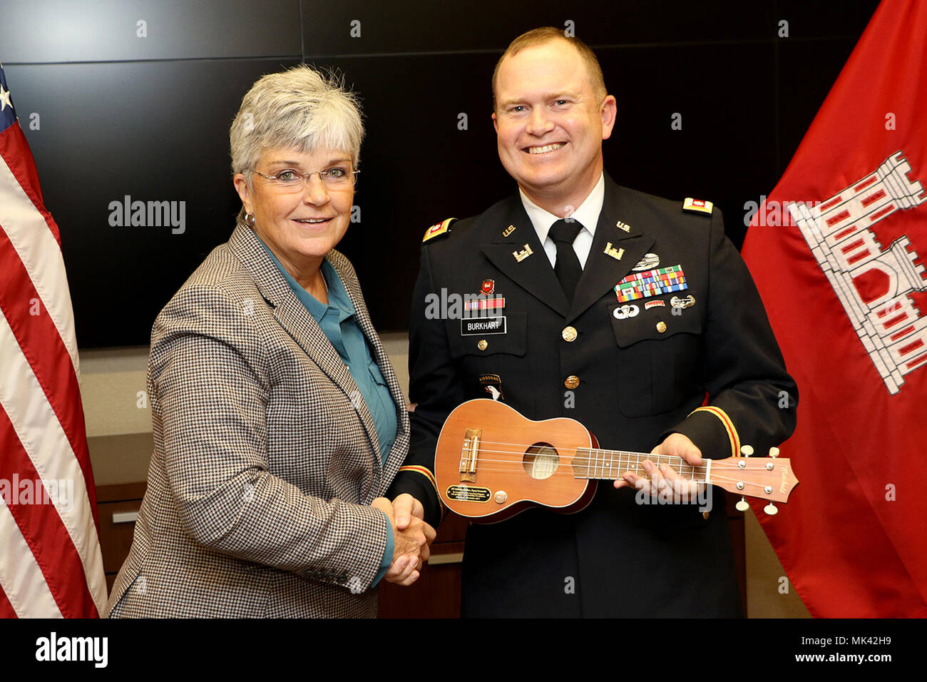 Patty Coffey, U.S. Army Corps of Engineers Nashville District engineer ...
