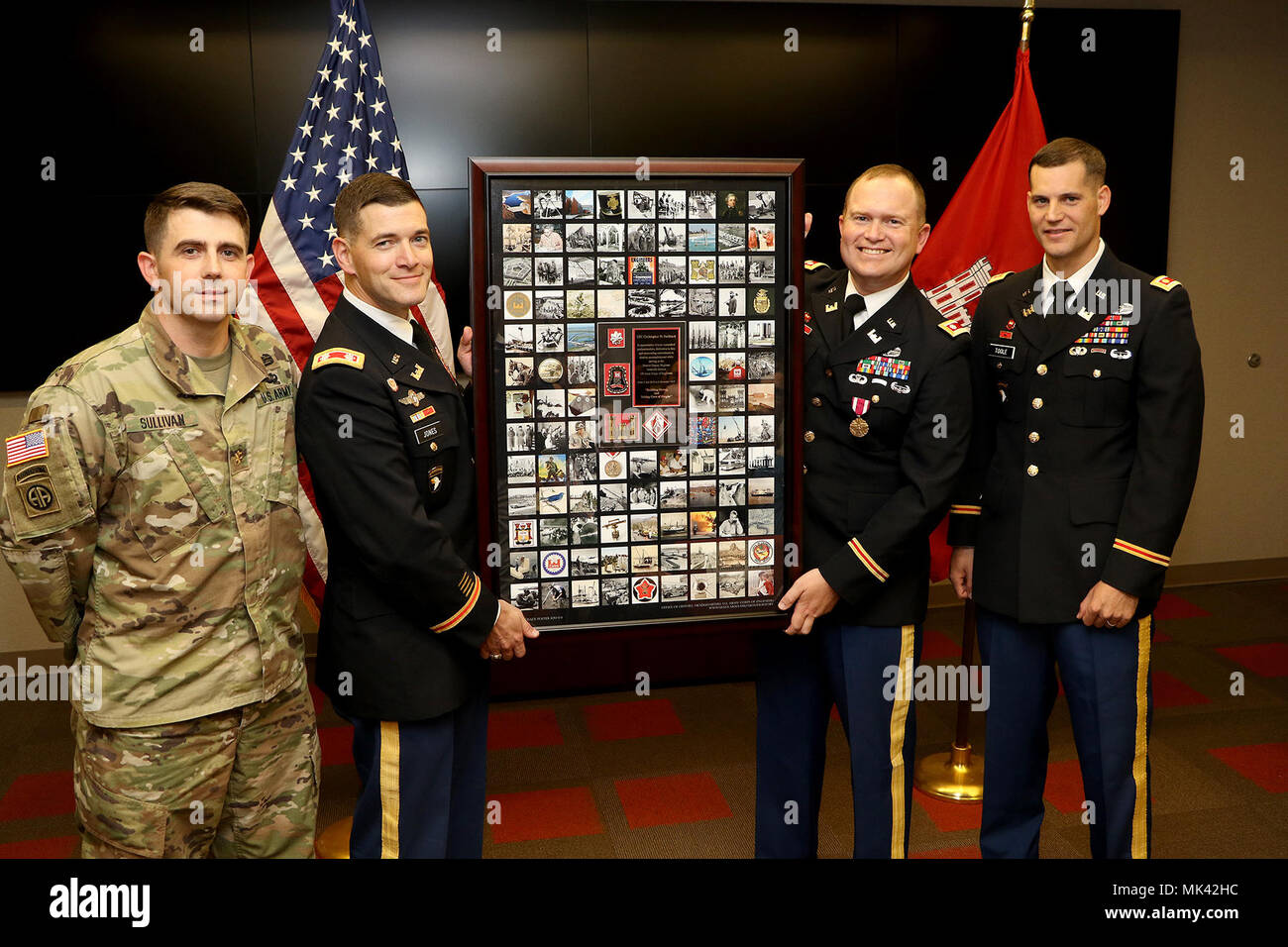 Lt. Col. Cullen Jones (Second from Left), U.S. Army Corps of Engineers ...