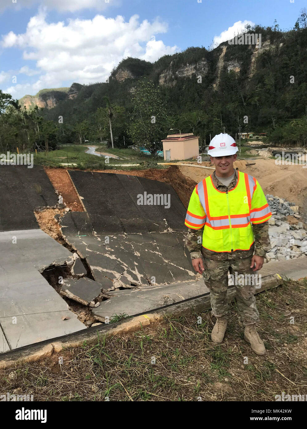 Capt. Kenneth Skillman IV, action officer for the Guajataca Dam, San ...