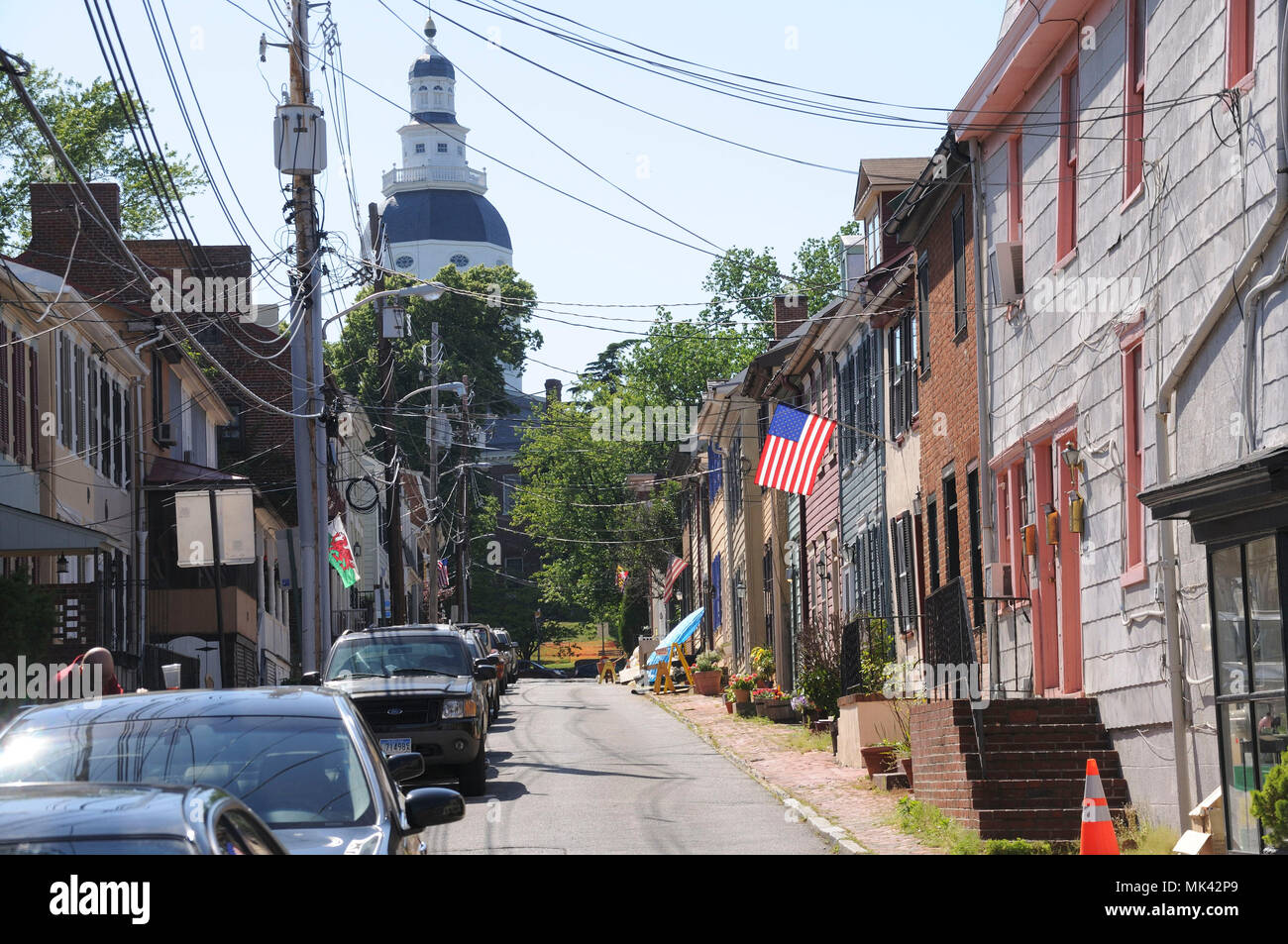Annapolis maryland road hi-res stock photography and images - Alamy