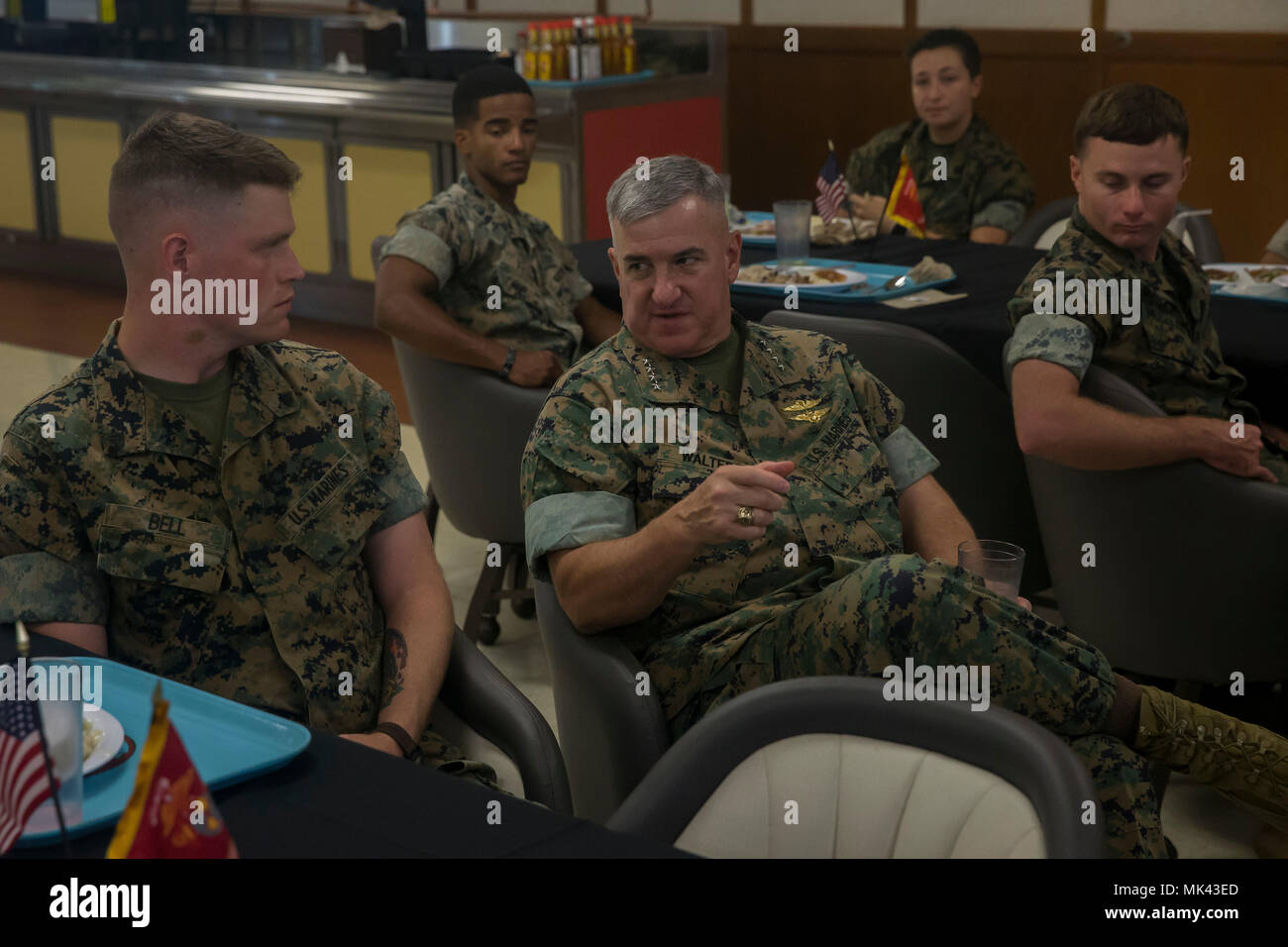 U.S. Marine Corps Gen. Glenn M. Walters, Assistant Commandant of the ...
