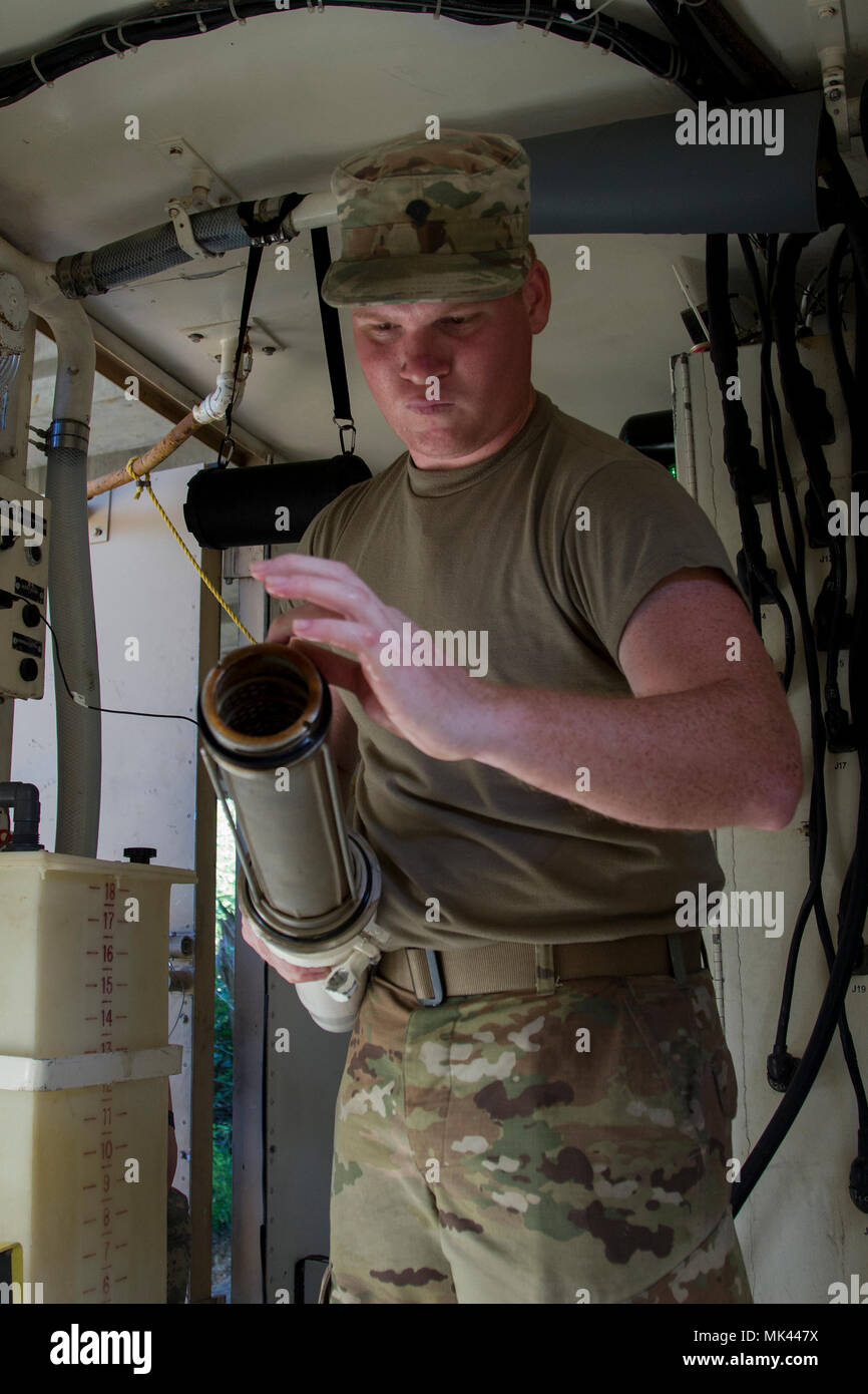 QUEBRADILLAS, Puerto Rico – U.S. Army Spc. Victor Ramirez, 105th ...