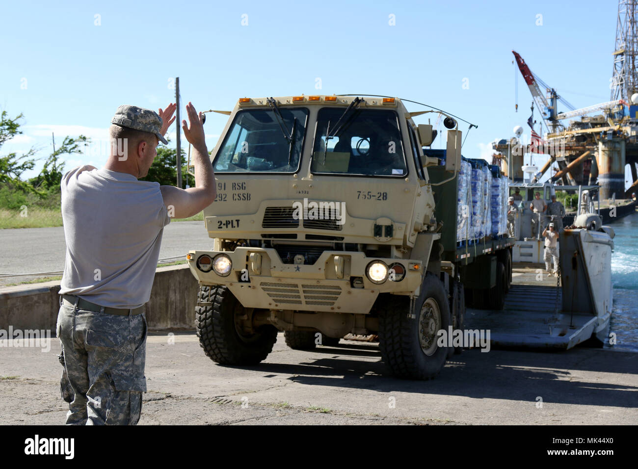 CIEBA, Puerto Rico- Spc. Anthony Daykin, 1483rd Transportation Unit ...