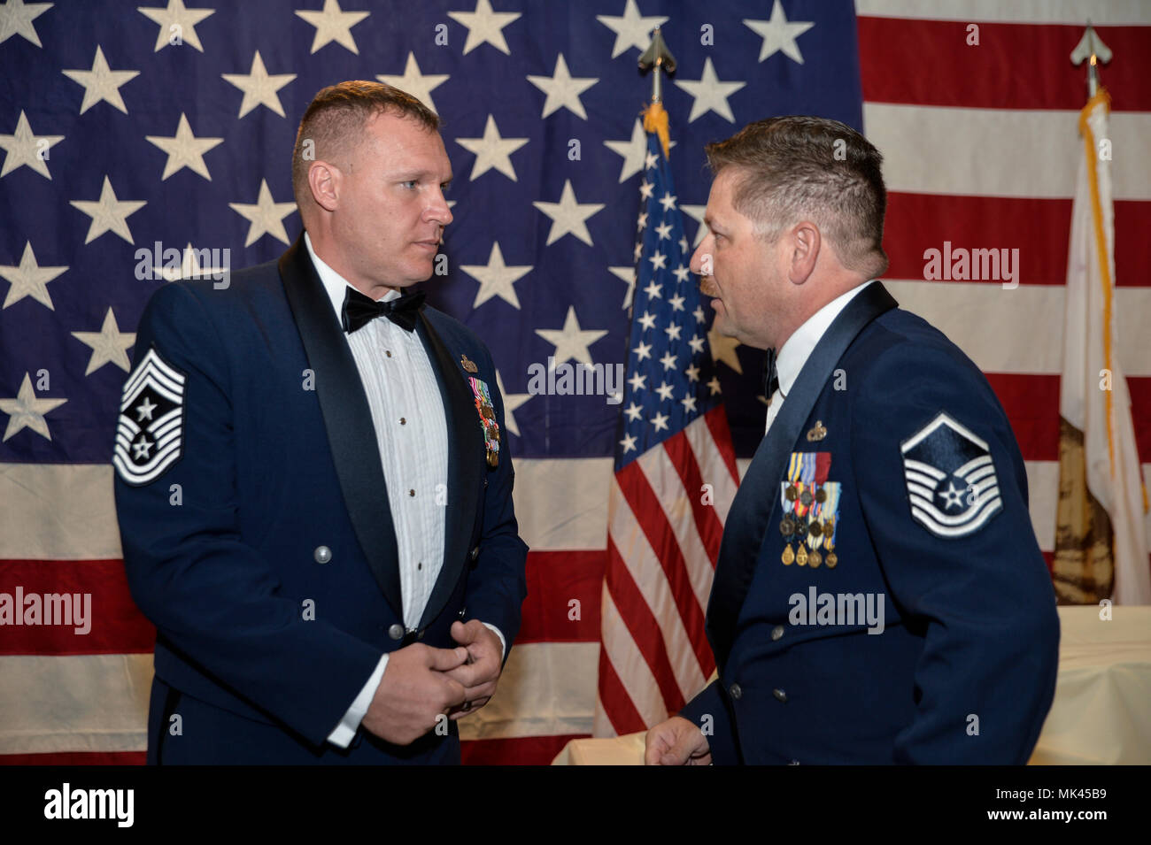U.S. Air Force Chief Master Sgt. Clinton Dudley, 144th Fighter Wing ...