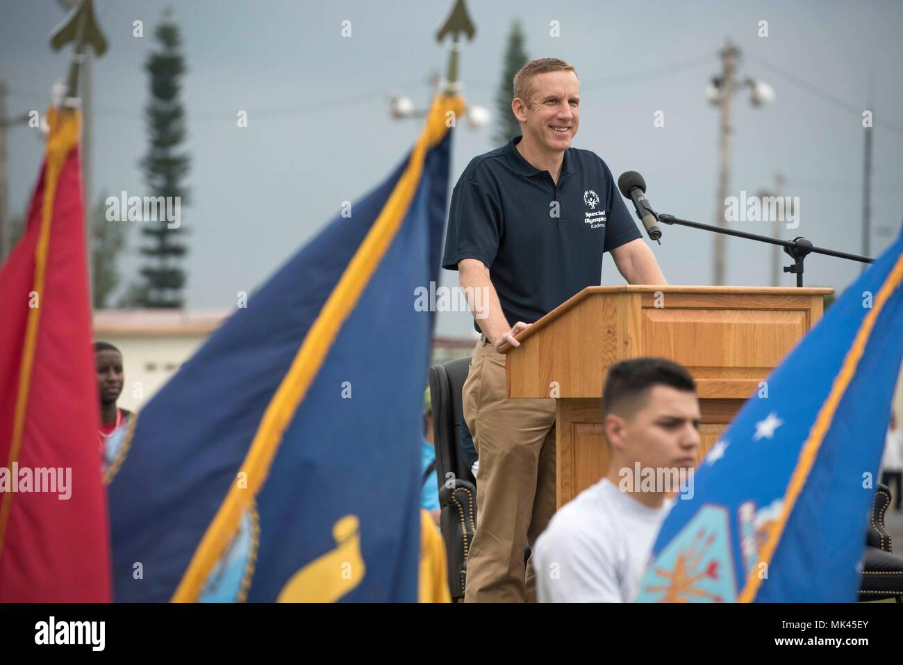 U.S. Air Force Brig. Gen. Case A. Cunningham, 18th Wing Commander ...