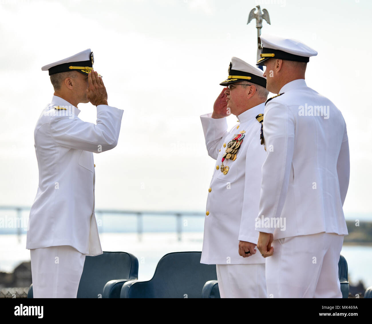 SAN DIEGO (Nov. 2, 2017) Rear Adm. Cathal S. O'Connor, commander of ...