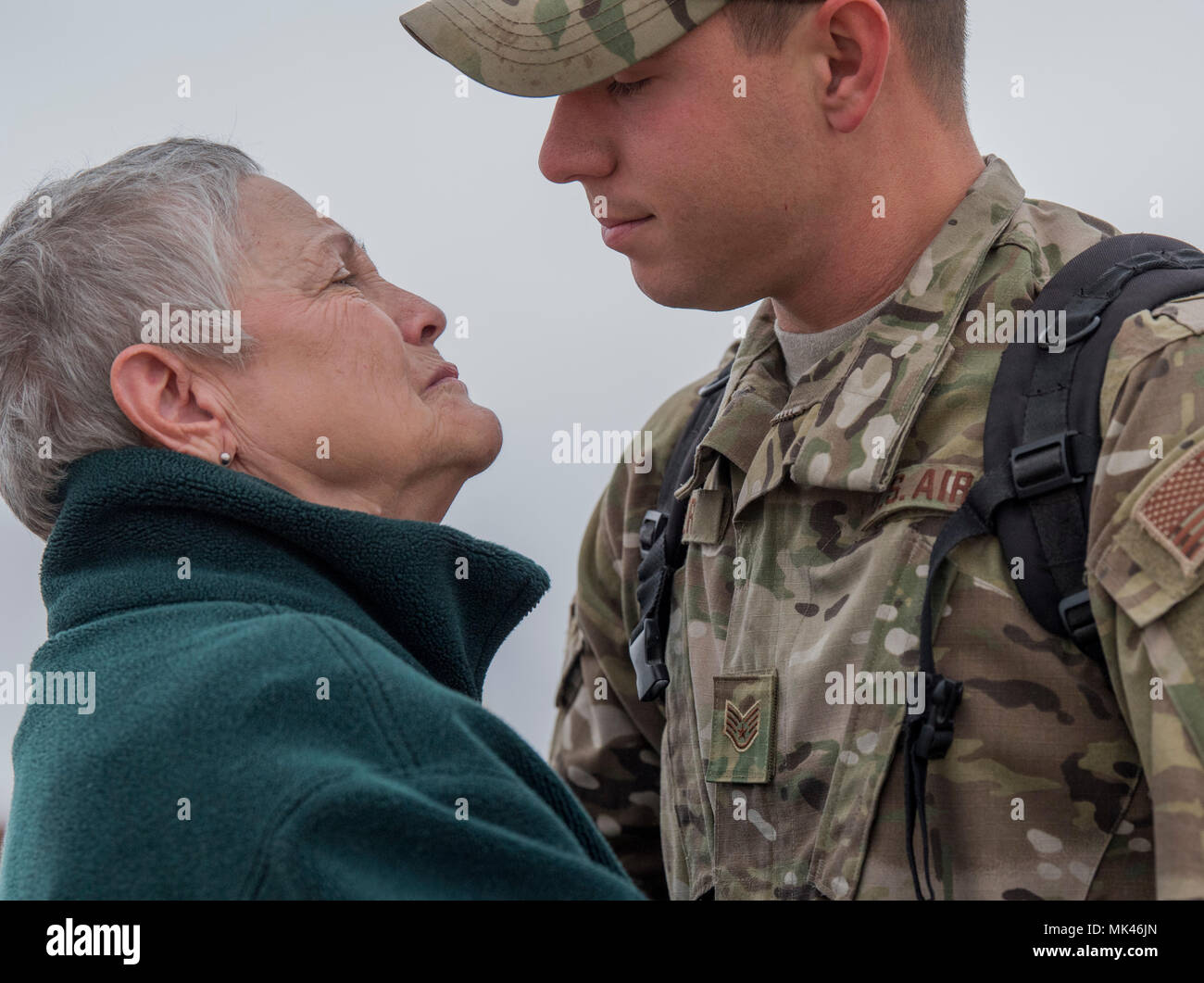 Members of the 130th Airlift Wing return from an overseas deployment ...