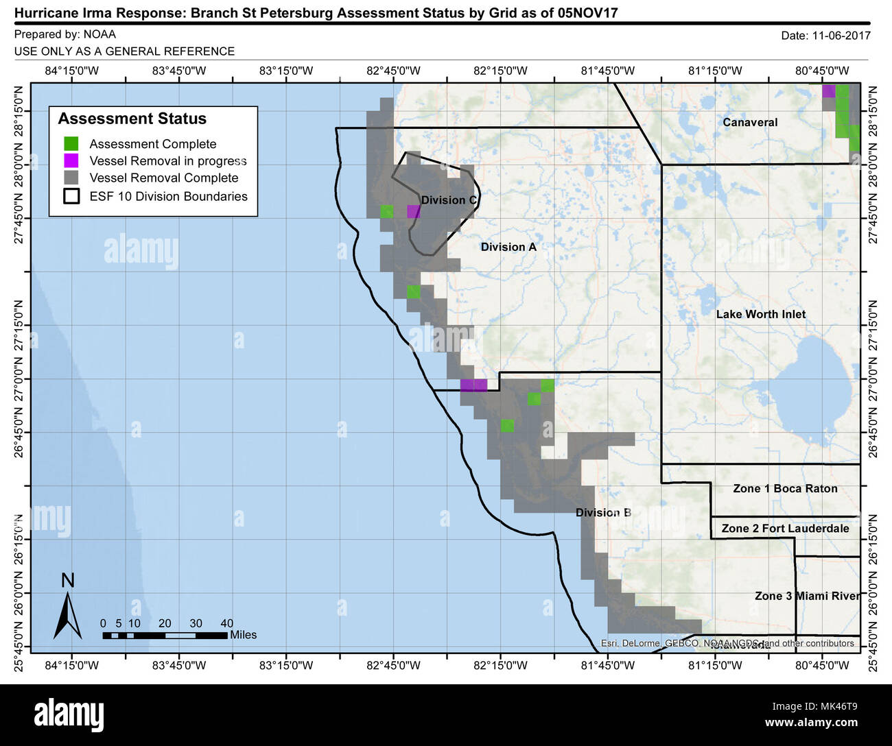 Chart courtesy of the National Oceanic and Atmospheric Administration ...