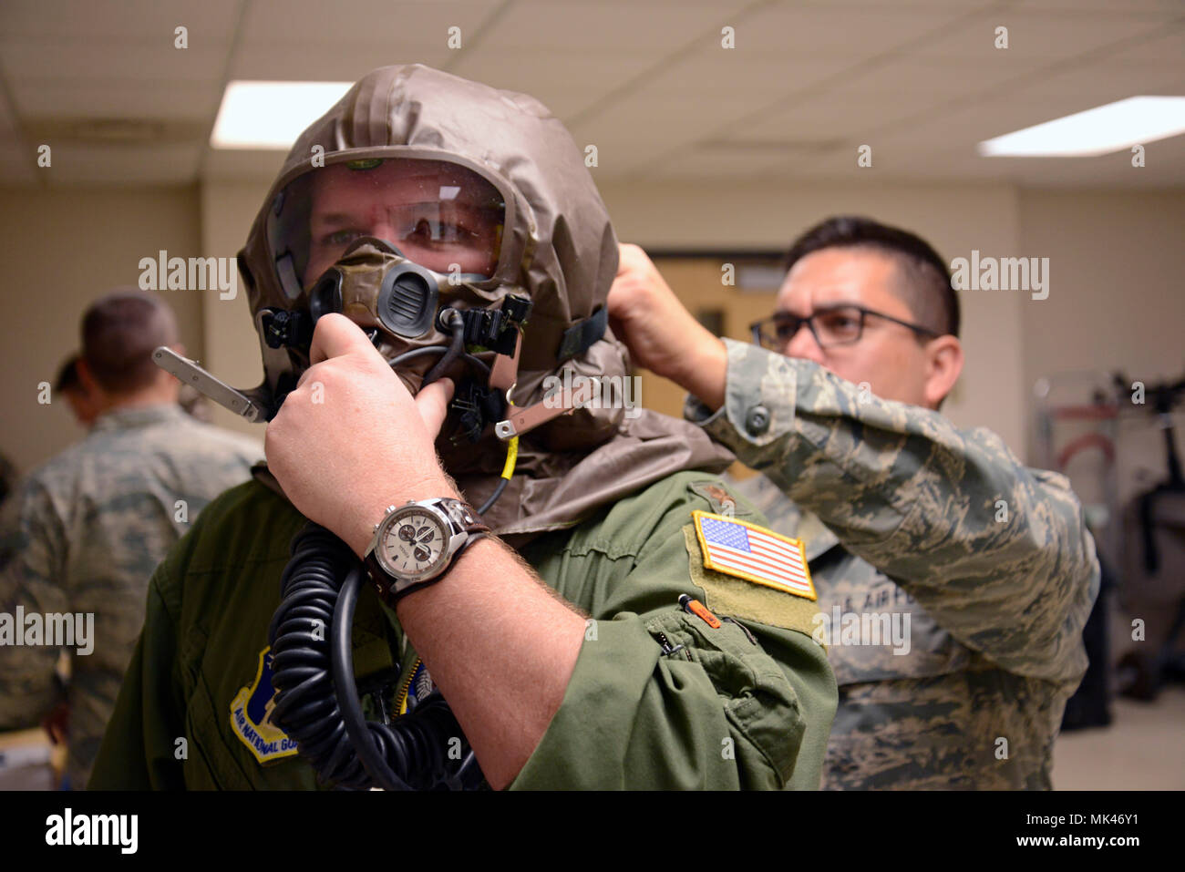 Master Sgt. Ricky Carrillo, noncomissioned officer in charge of the ...