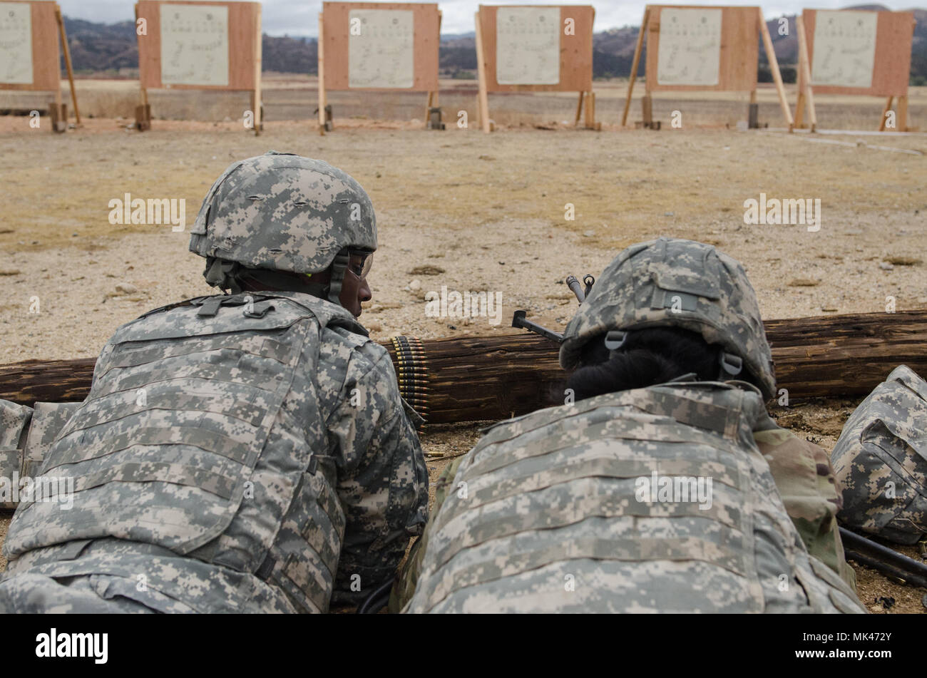Assistant gunner, U.S. Army Reserve Spc. Cameron Wilcher, 324th ...