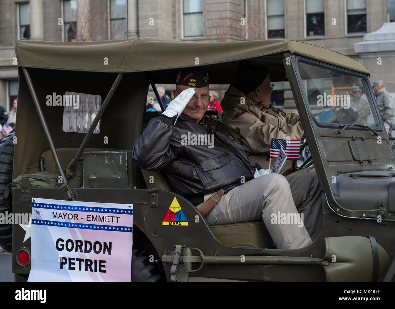 Gordon Petrie, Mayor of Emmett, Idaho and Idaho National Guard veteran ...