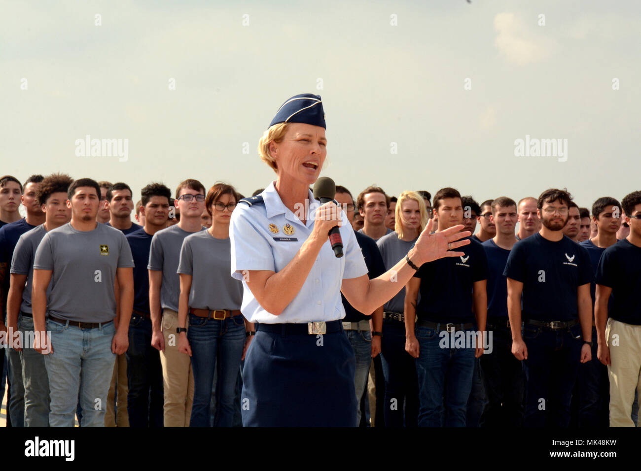 SAN ANTONIO – (Nov. 4, 2017) Brig. Gen. Heather Pringle, commander ...