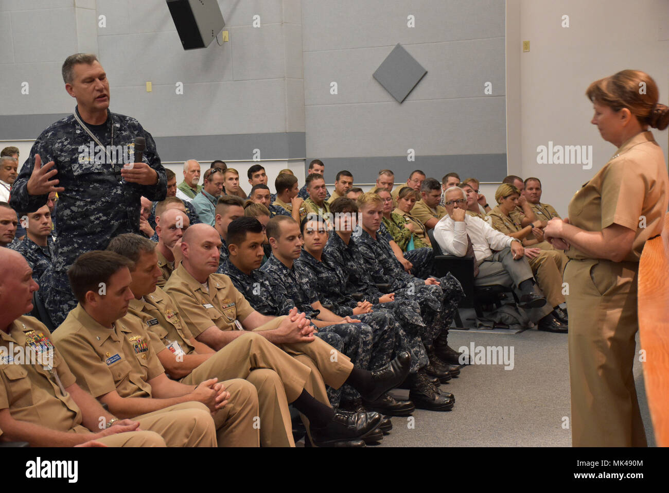 STENNIS SPACE CENTER, Miss. Vice Adm. Jan Tighe, Vice Chief of Naval ...