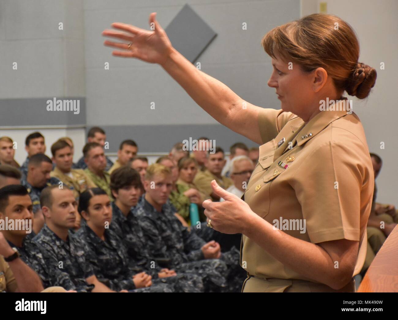 STENNIS SPACE CENTER, Miss. Vice Adm. Jan Tighe, Vice Chief of Naval ...