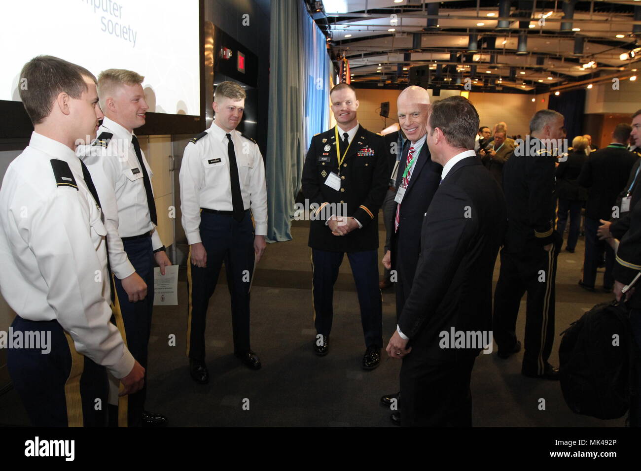 WASHINGTON -- 1st Lt. Christian Sharpsten (left to right), 780th ...