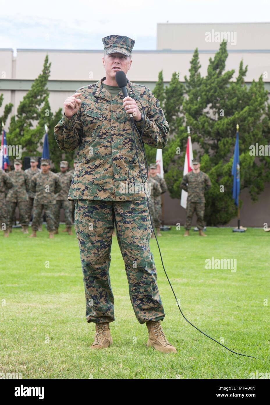 Maj. Gen. Mark R. Wise, commanding general of 3rd Marine Aircraft Wing ...