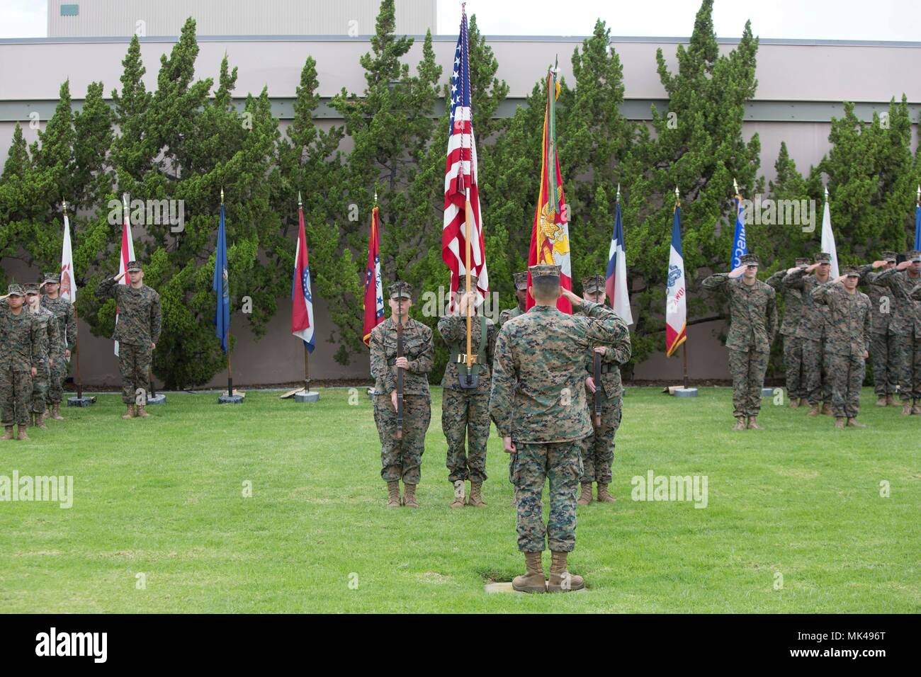 U.S. Marines with Marine Wing Headquarters Squadron 3, 3d Marine ...
