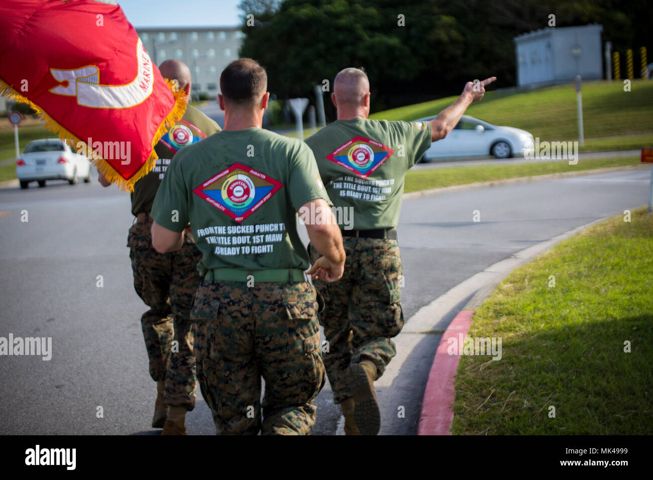 Sgt. Maj. Michael J. Pritchard, 1st Marine Aircraft Wing’s sergeant ...