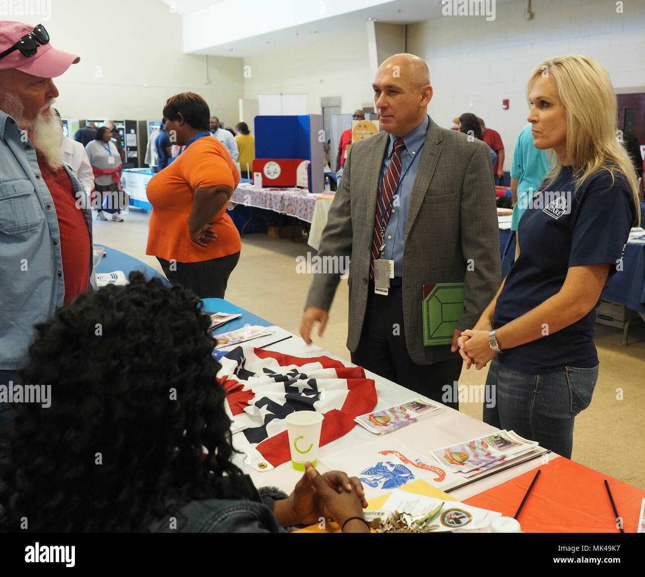 Wm. Jennings Bryan Dorn Chief of Staff, Bernard DeKoning (left) and ...