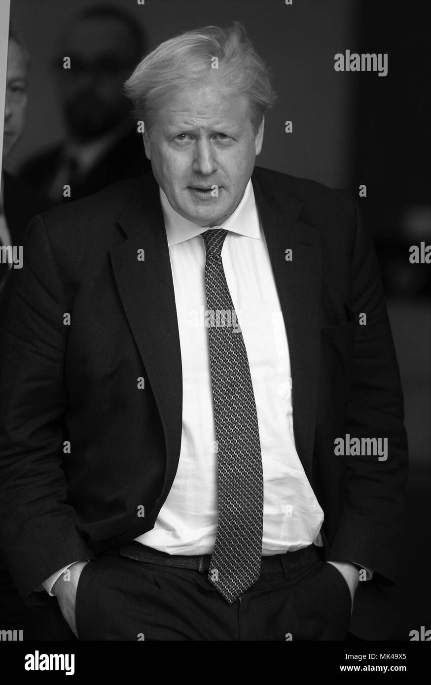 Boris johnson mp Black and White Stock Photos & Images - Alamy