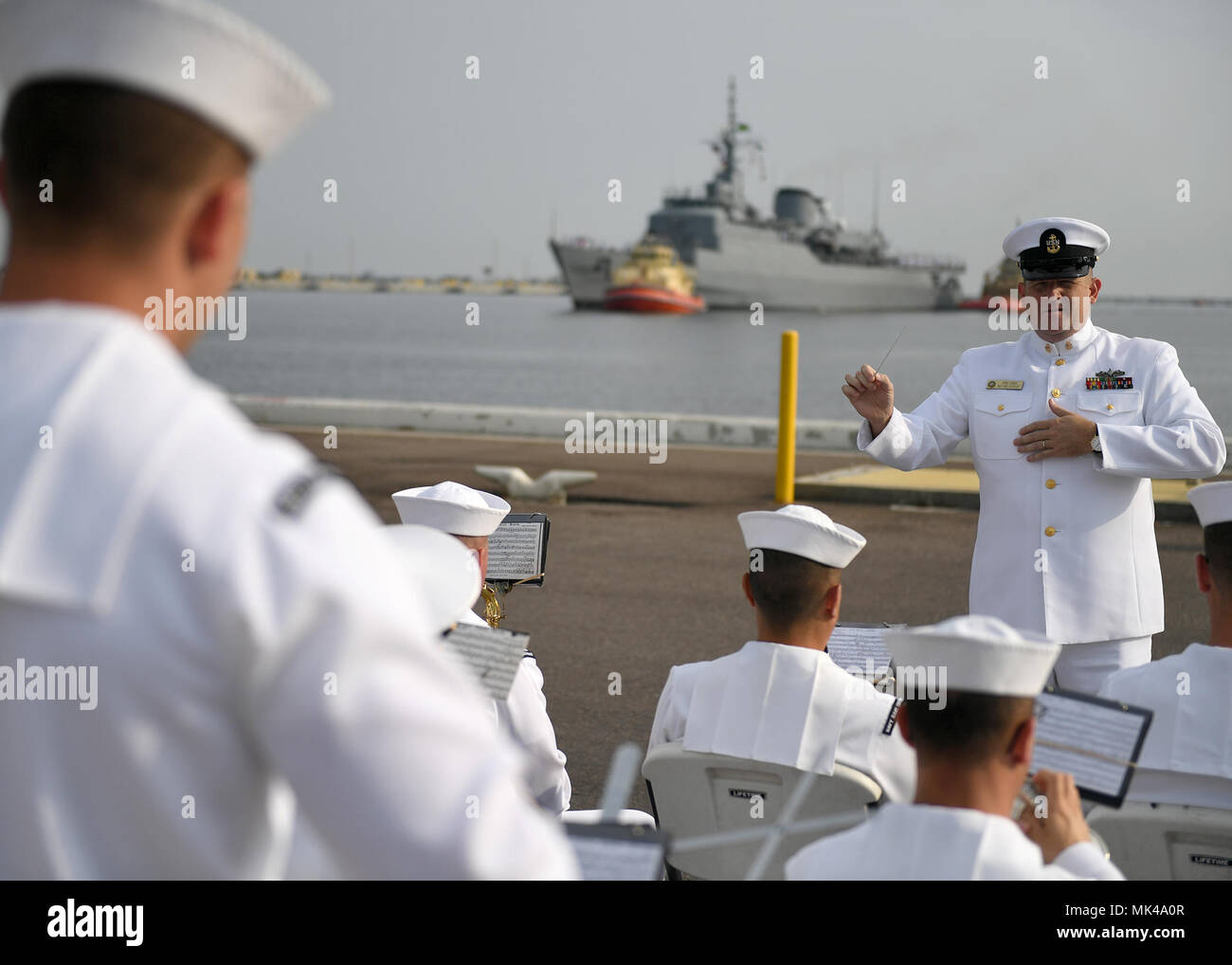 MAYPORT, Fla. (Nov. 08, 2017) – Chief Musician Thomas Horner, assigned ...