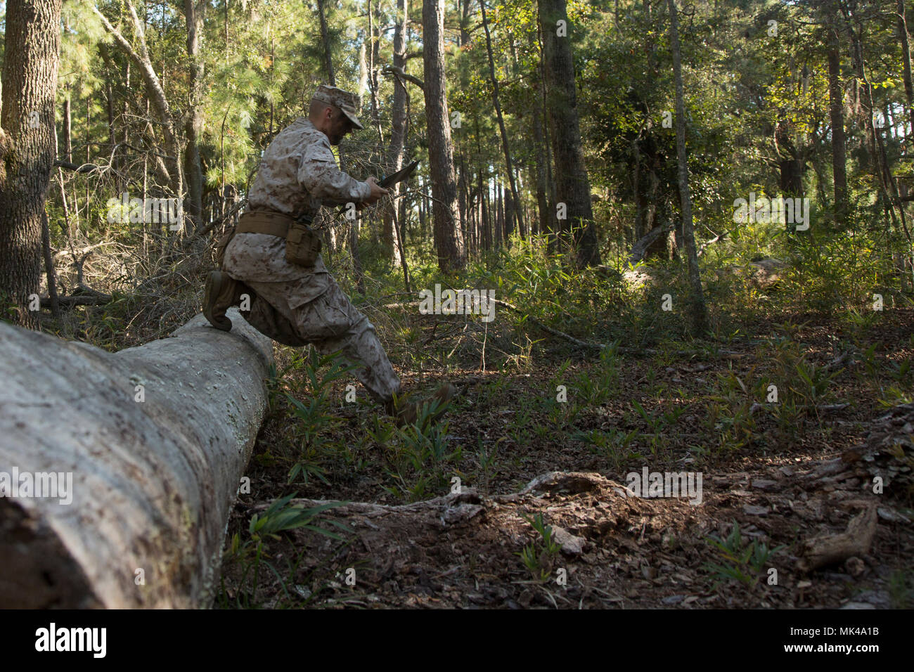 U.S. Marine Corps Rct. Eric D. Richards with Platoon 3092, India Co ...