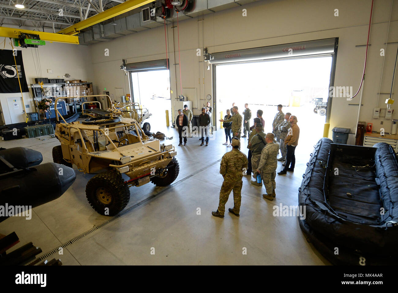 U.S Air Force pararescuemen, assigned with the 131st Rescue Squadron ...