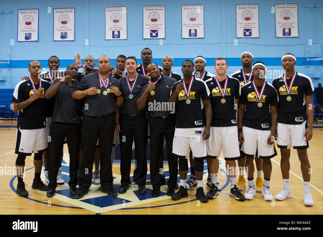 Army wins gold during the 2017 Armed Forces Basketball Championship is ...