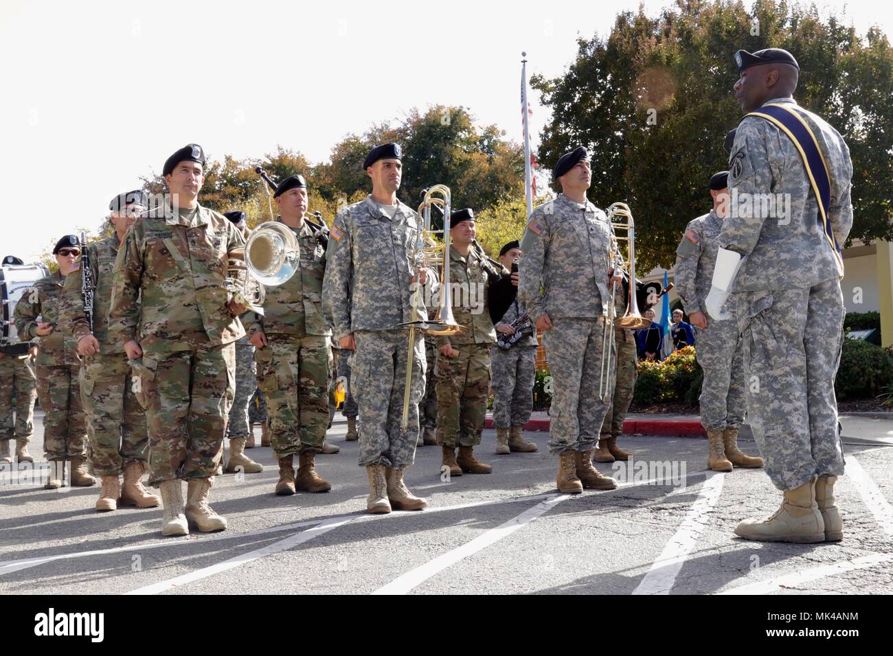 U.S. Army Reserve Sgt. Michael Johnson, 191st Army Band under the 63rd ...