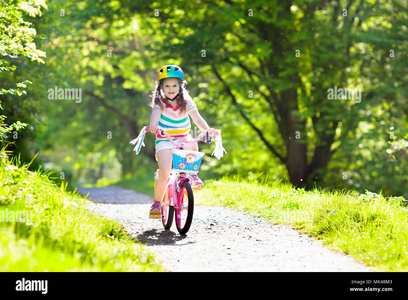 Bicycle with training wheels hi-res stock photography and images - Alamy
