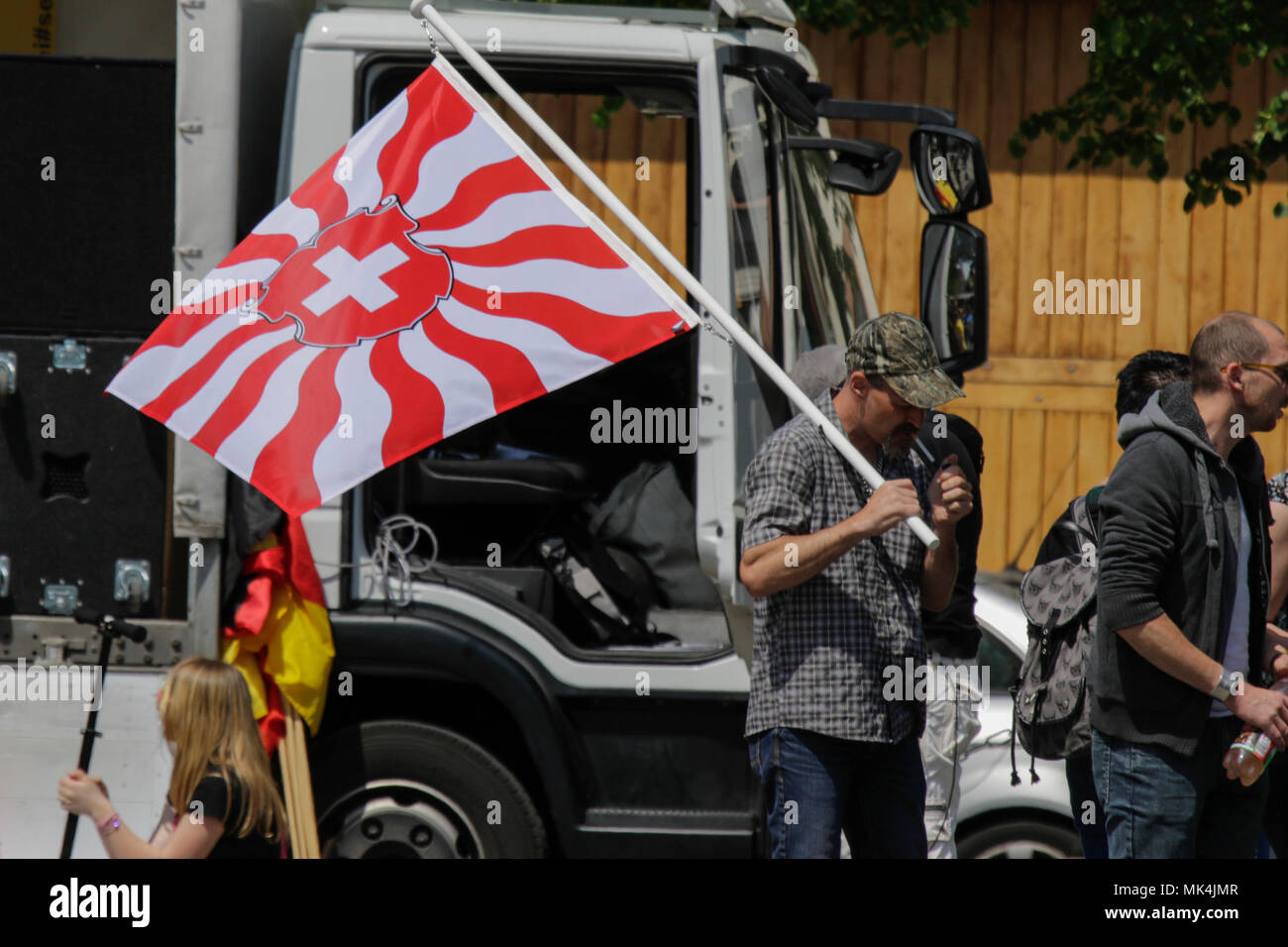 Women with nazi flag hi-res stock photography and images - Alamy