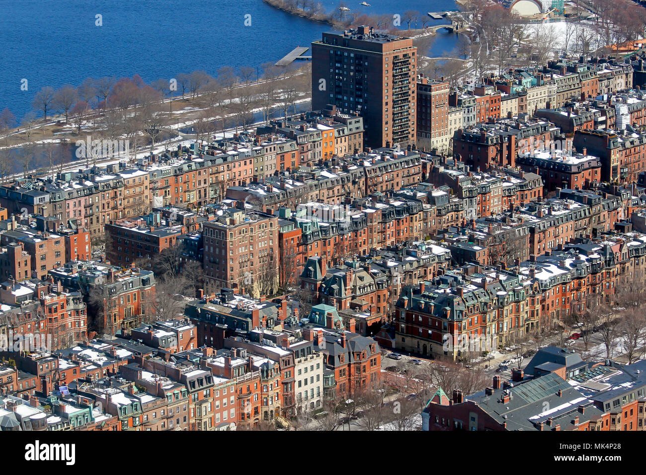 Back bay boston massachusetts hi-res stock photography and images - Alamy