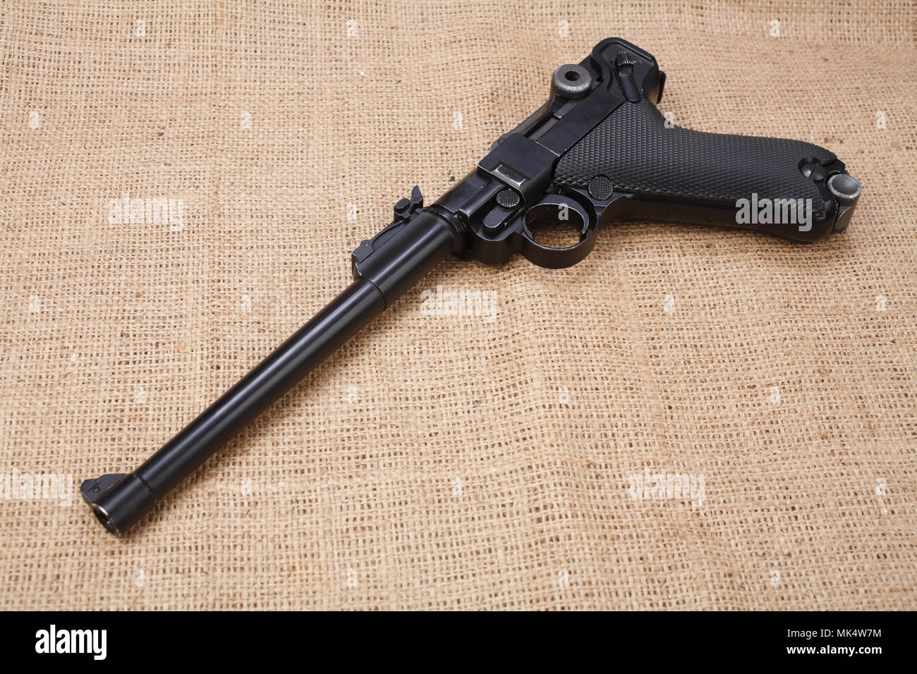 Ww1 soldier and pistol hi-res stock photography and images - Alamy