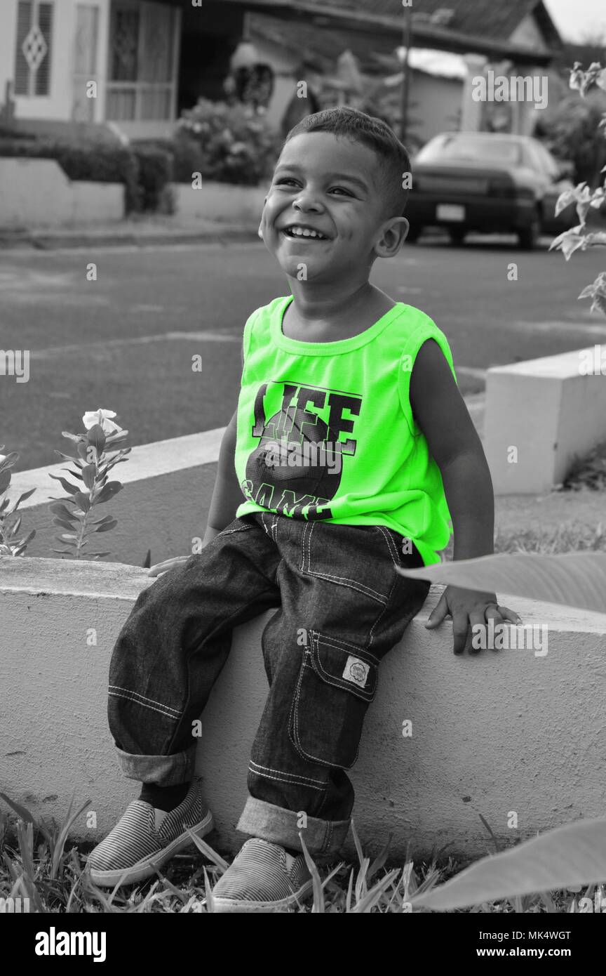 Kid and life Stock Photo - Alamy