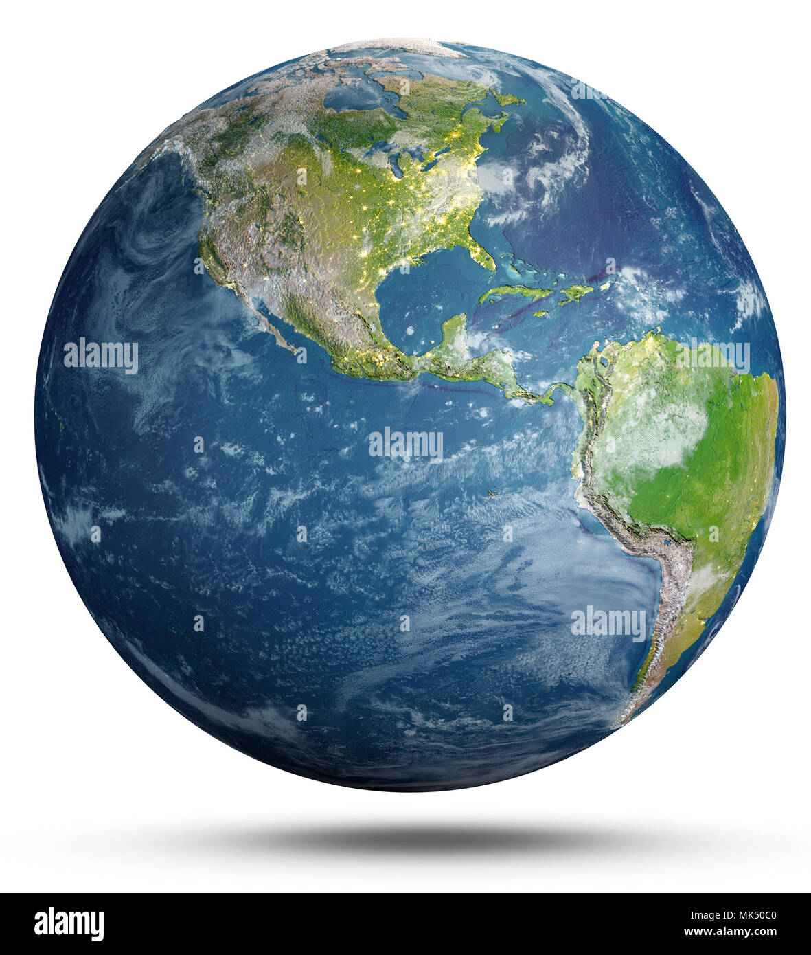 Planet Earth geography. 3d rendering Stock Photo - Alamy